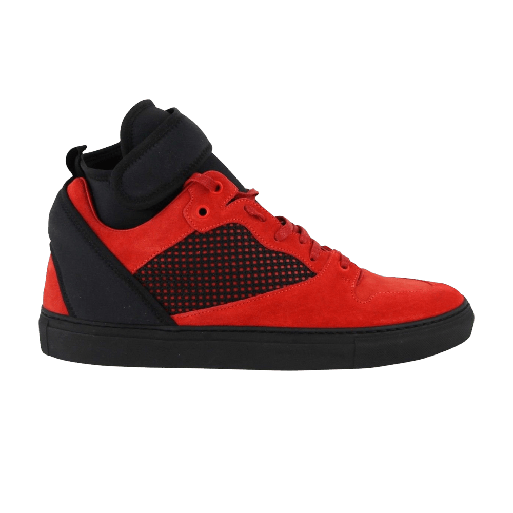 Balenciaga High Trainer 'Red Black' 412349-WAWY3-6561 - 412349-WAWY3 ...