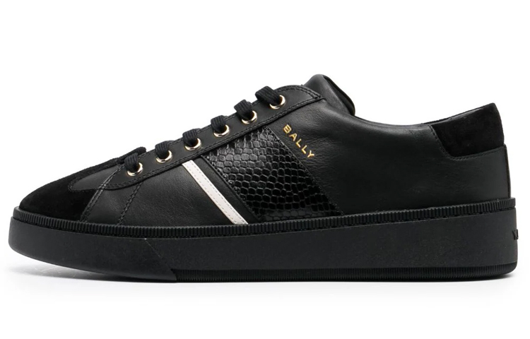 BALLY Leather Low-Top Sneaker 'Black' 6304575 - 6304575 - Novelship