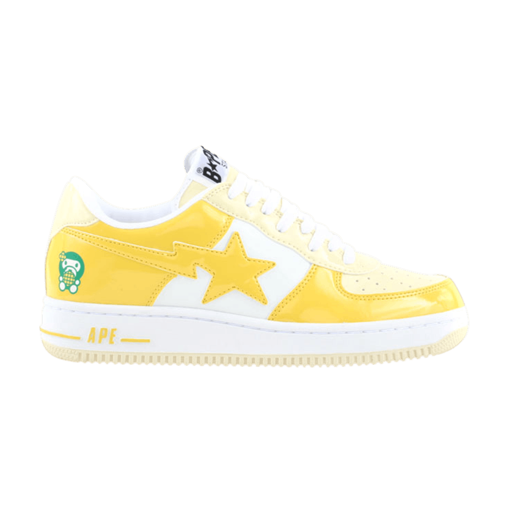 Buy BAPE Bapesta FS-001 Low 'Baby Milo - Yellow' 695 - Novelship