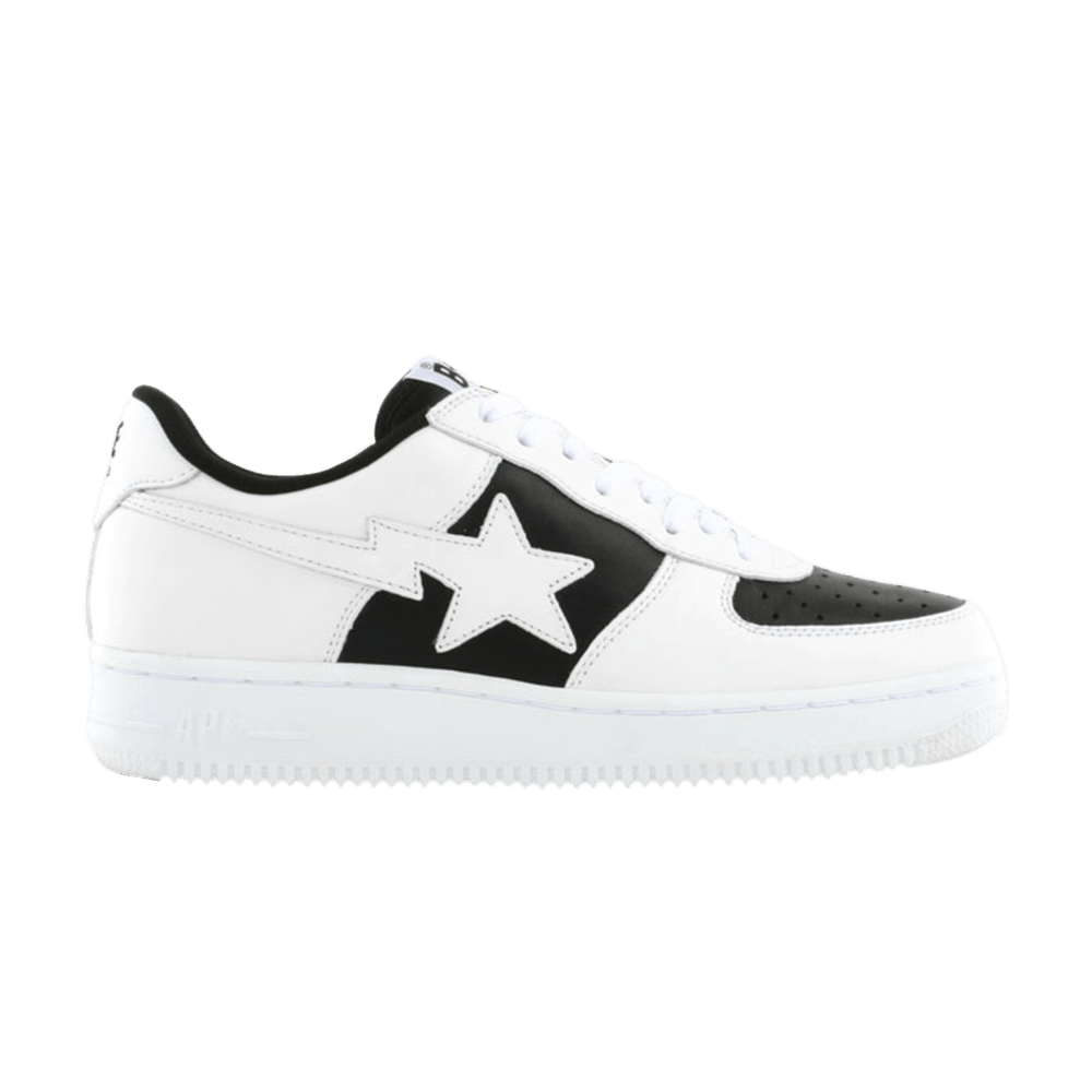 BAPE Bapesta FS-001 Low 'Black White' 371 - 371 - Novelship