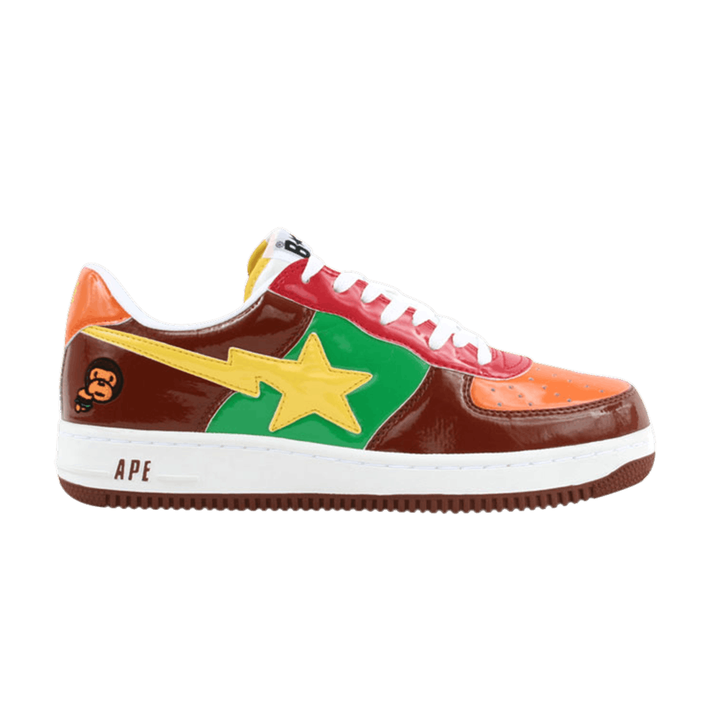 BAPE Bapesta FS-001 Low 'Brown Yellow' 706 - 706 - Novelship