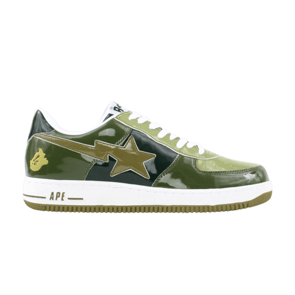 BAPE Bapesta FS-001 Low 'Olive Drab' 642 - 642 - Novelship