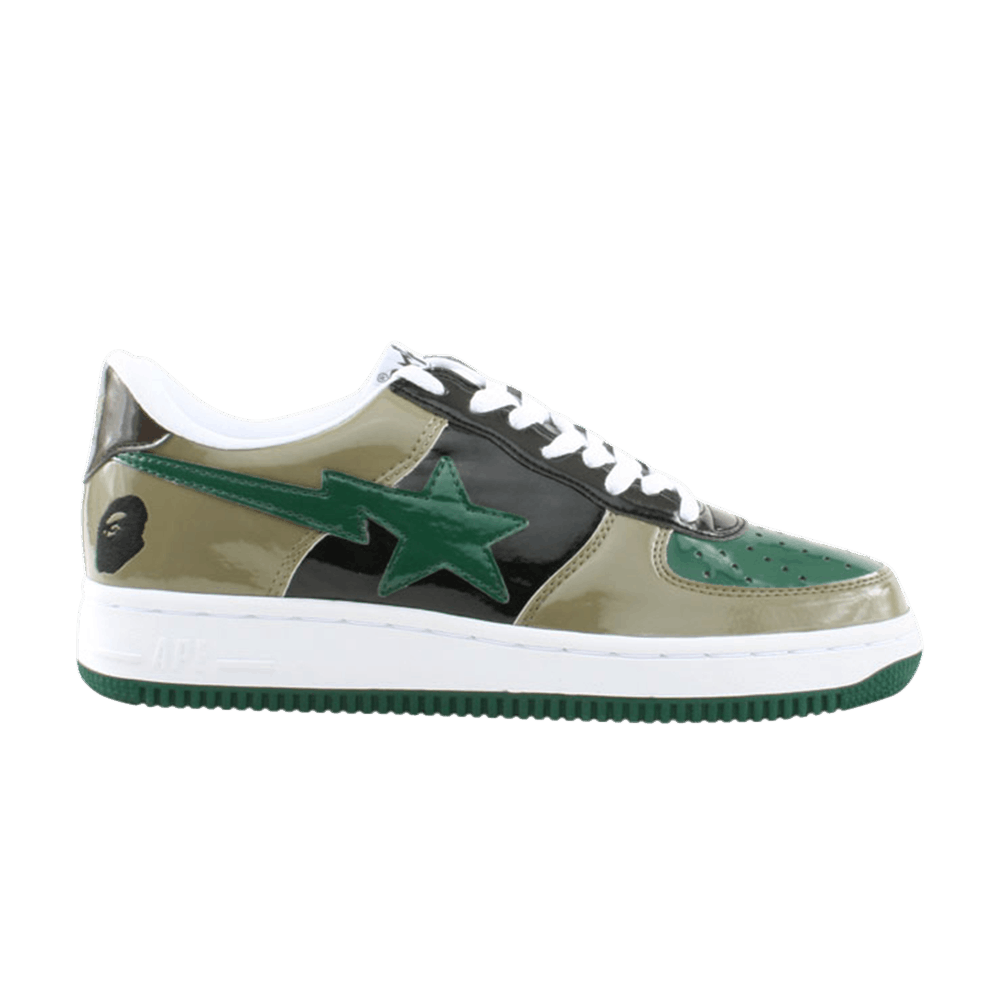 BAPE Bapesta FS-001 Low 'Olive Green' 593 - 593 - Novelship