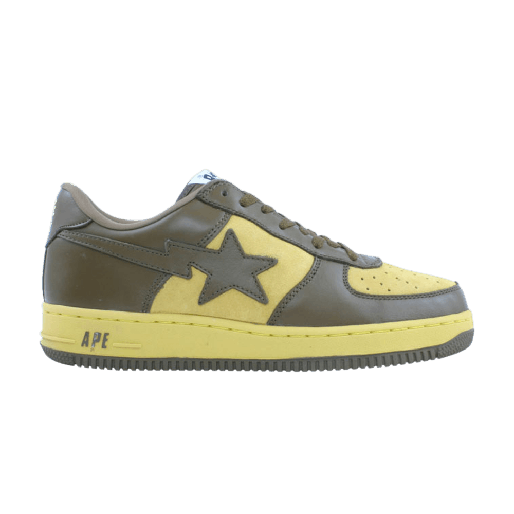BAPE Bapesta FS-001 Low 'Olive Yellow' 377 - 377 - Novelship