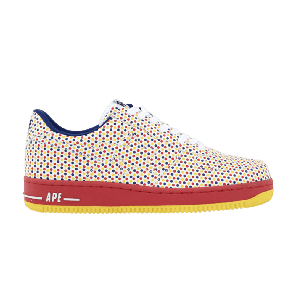 BAPE Bapesta FS-001 Low 'Red Yellow Blue Polka Dots' 794 - 794 - Novelship