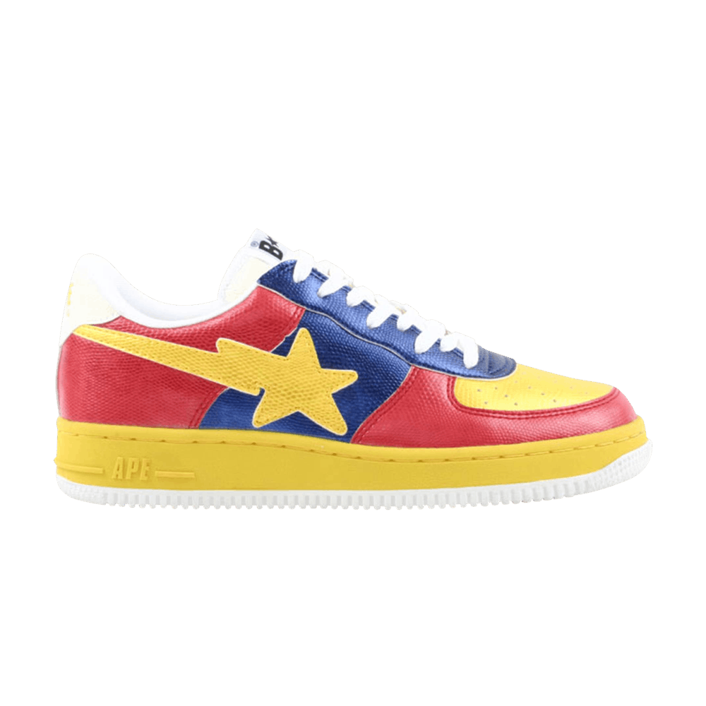 BAPE Bapesta FS-001 Low 'Yellow Red' 252 - 252 - Novelship
