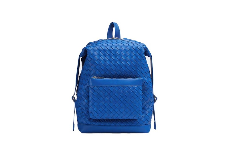 Bottega Veneta Hidrology Backpack Medium Cobalt Blue - Novelship