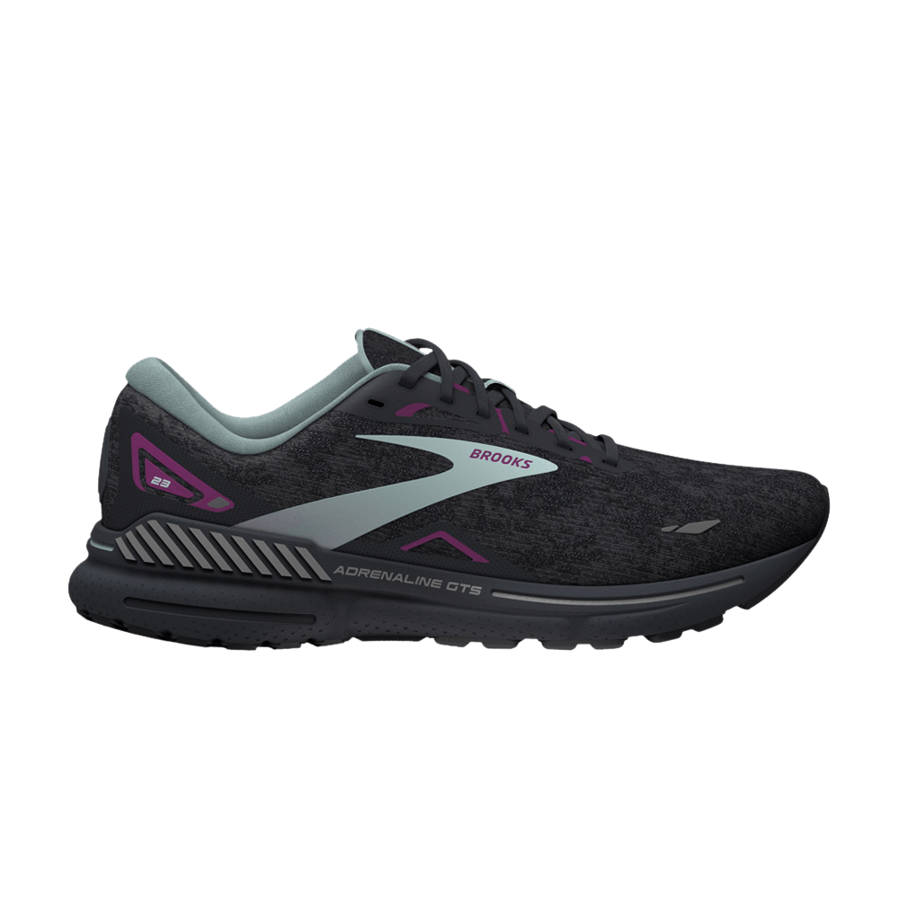 (Women) Brooks Adrenaline GTS 23 'Black Light Blue' 120381-1B-072 ...