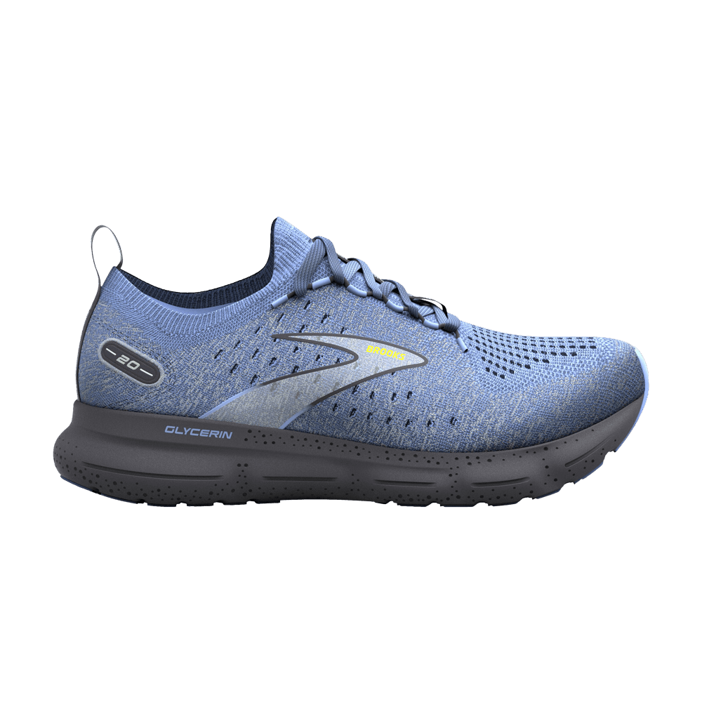 Brooks Glycerin StealthFit 20 'Light Blue Sulphur' 110384-1D-451 ...