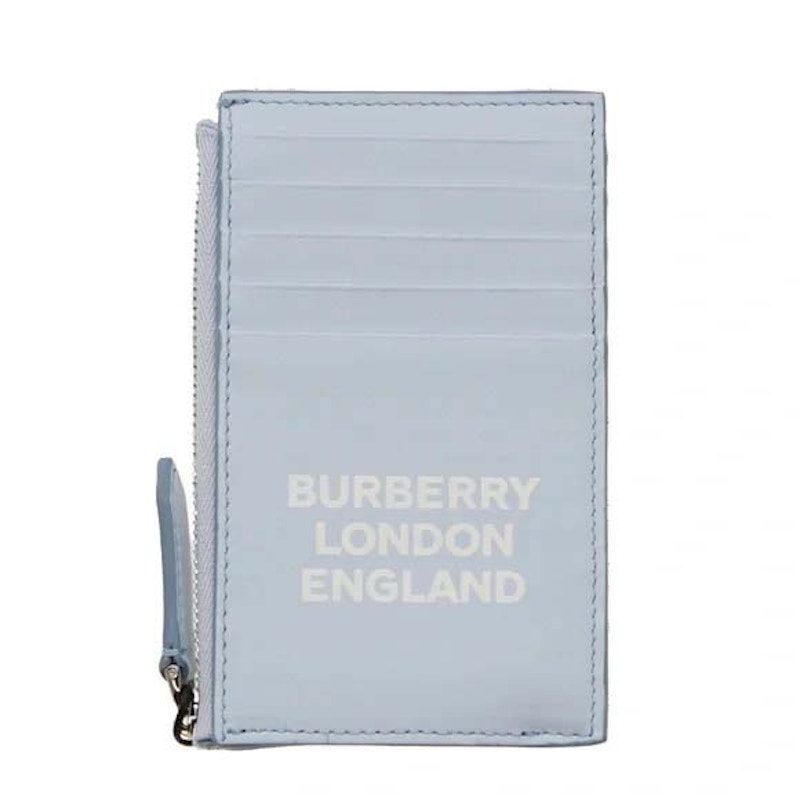 Burberry Card Coin Case (5 Card Slot) Light Blue - Novelship