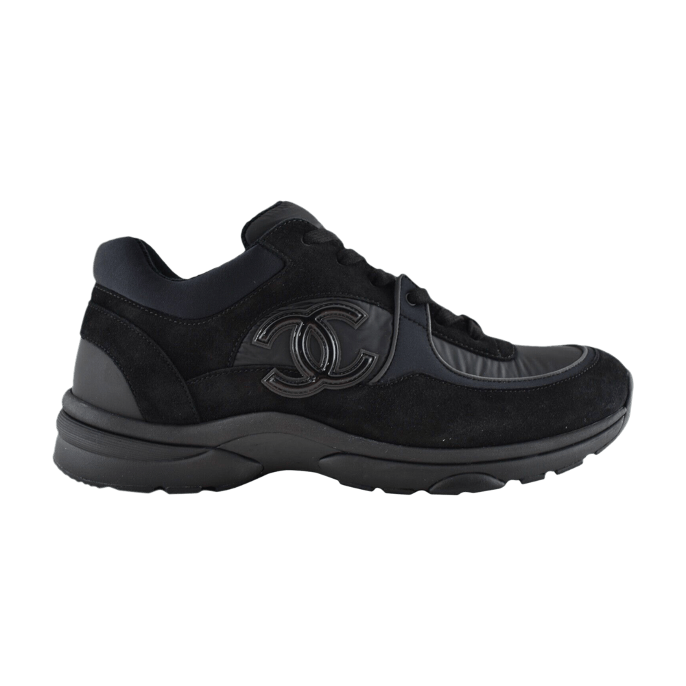 Buy Chanel CC Logo Sneaker 'Black' G34361-Y53536-94305 - Novelship