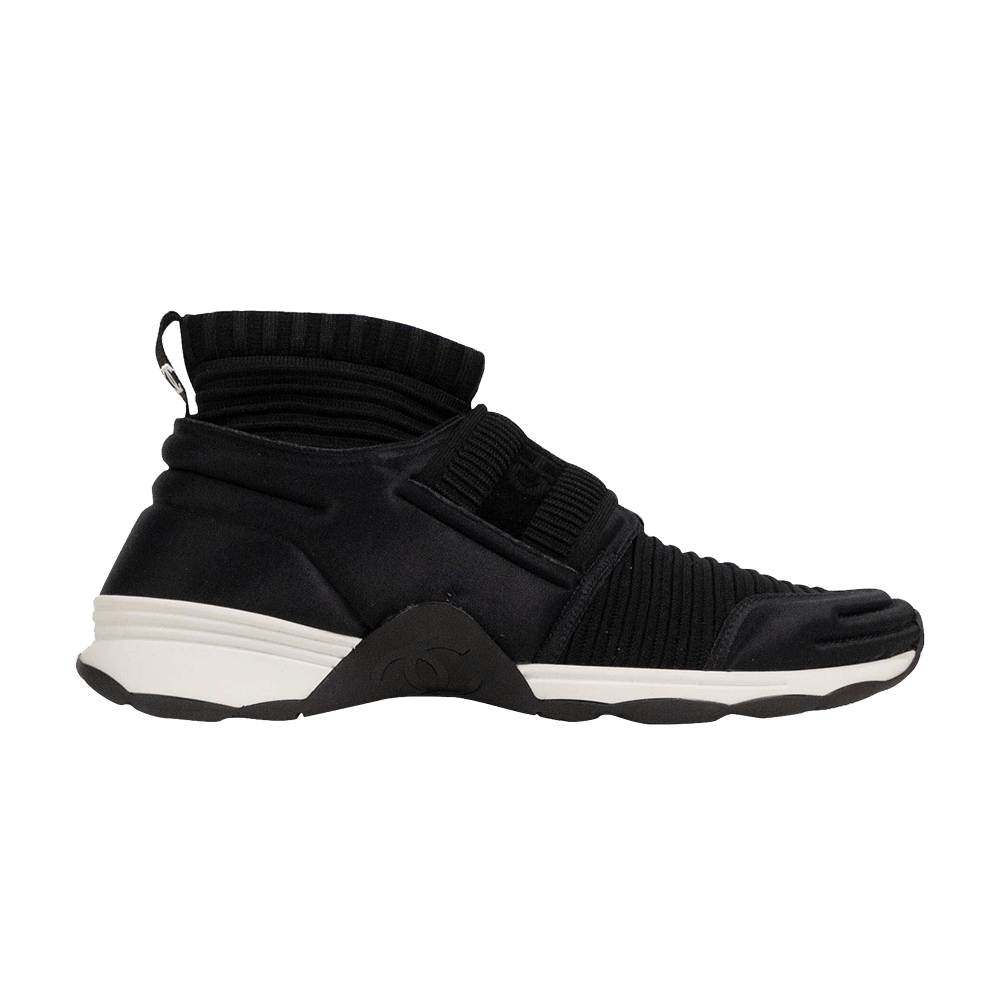 Buy Chanel Stretch Fabric Sneaker 'Black' G33070-Y52130-94305 - Novelship