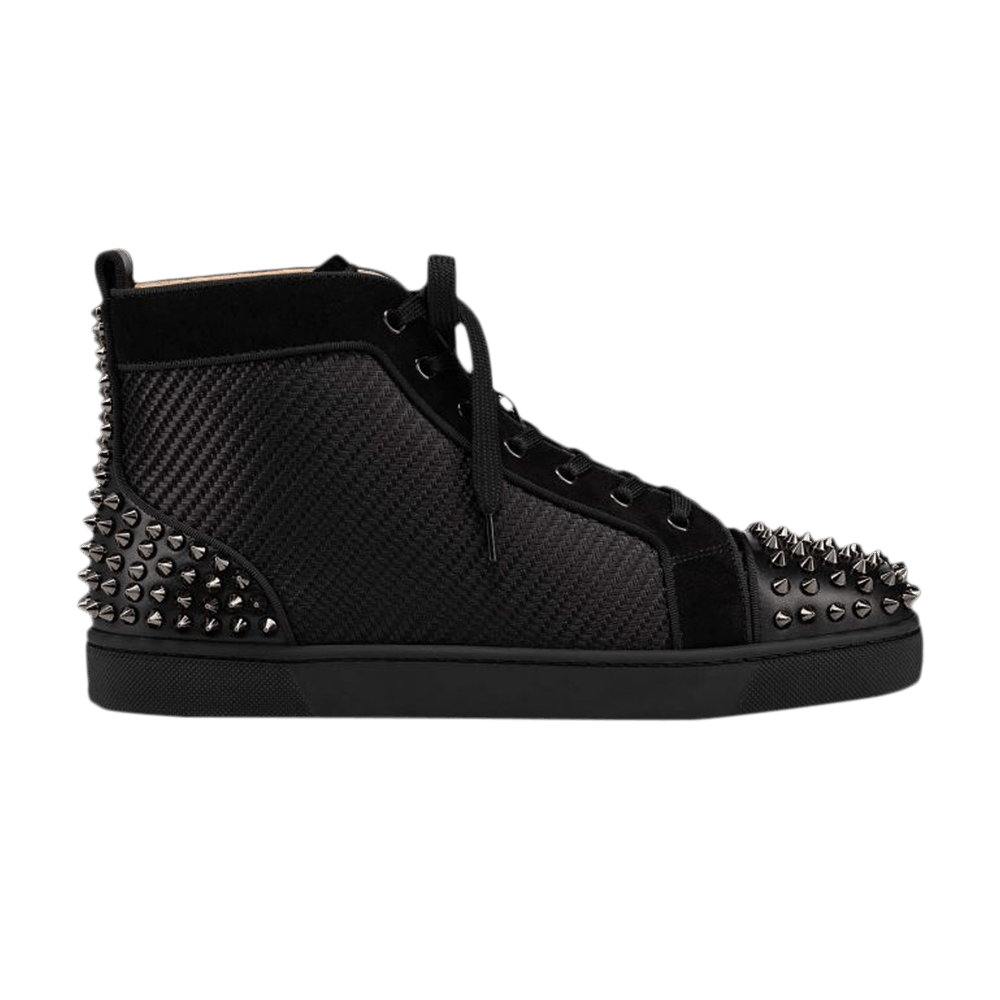 Buy Christian Louboutin Lou Spikes 2 High 'Black Gun' 3210374-B142 ...