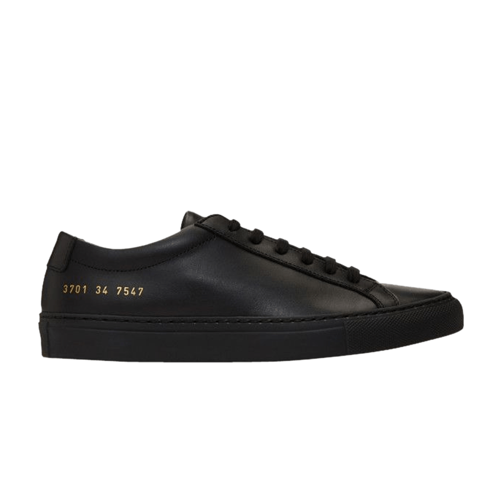 (Women) Common Projects Achilles Low 'Black' 3701-7547 - 3701-7547 ...