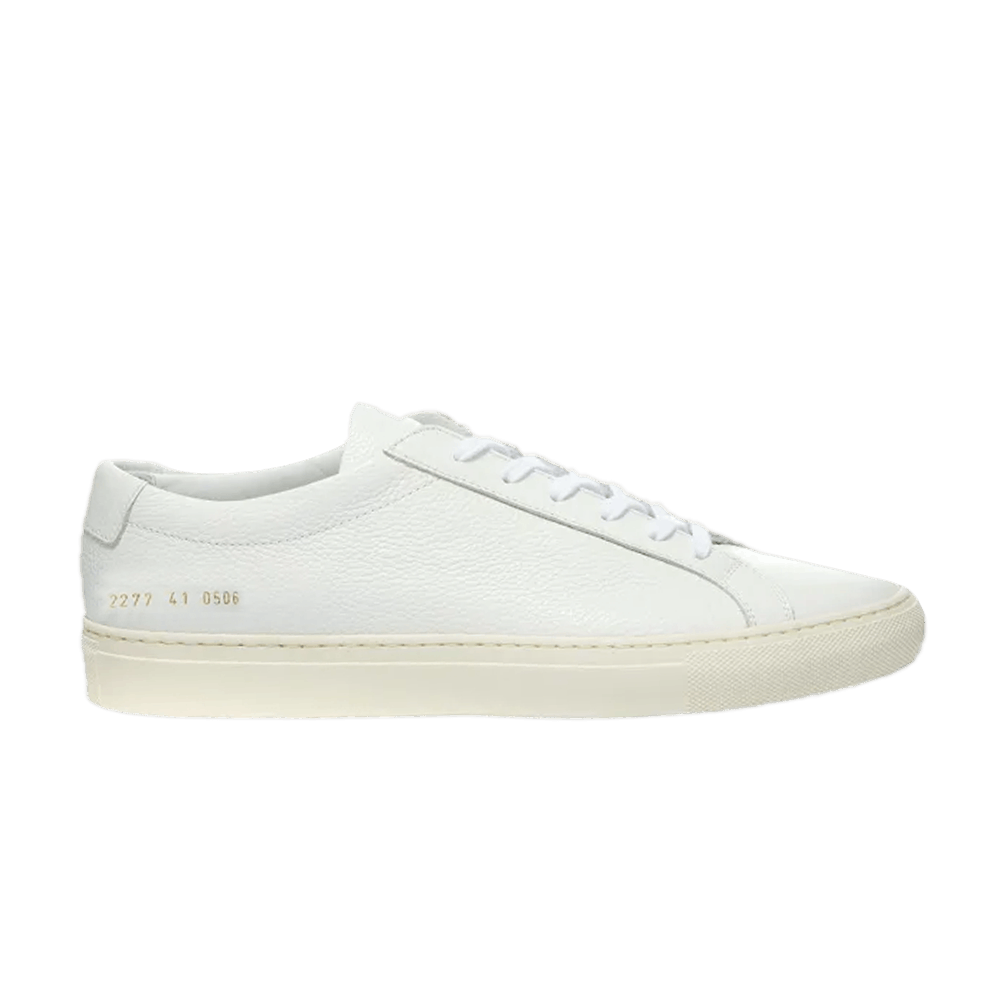 Common Projects Achilles Pebbled Low 'White' - 2277-0506 - Novelship