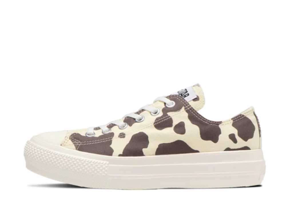 Buy (Women) Converse Canvas All Star Light Plts Cowspot OX 'Off-White ...