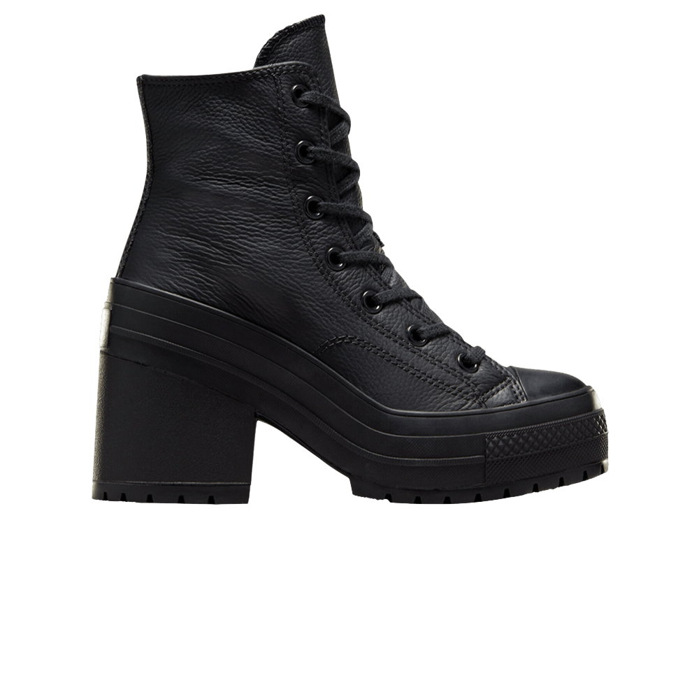(Women) Converse Chuck 70 De Luxe Heel Leather High 'Black' A06145C ...