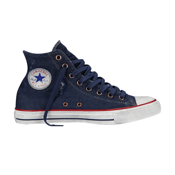 Buy Converse Chuck Taylor All Star Destroyed Denim Hi 'Ensignia Blue ...
