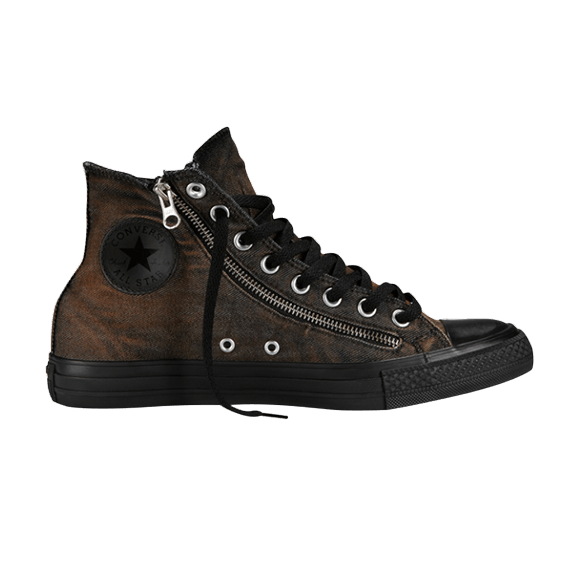 Converse Chuck Taylor All Star Double Zip Hi 'Black Denim' 142208 ...