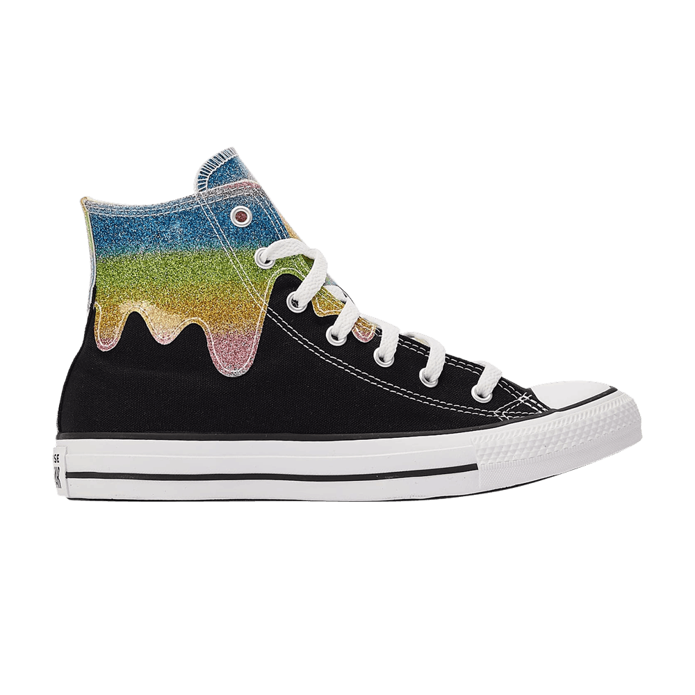 (Grade School) Converse Chuck Taylor All Star High 'Glitter Drip ...
