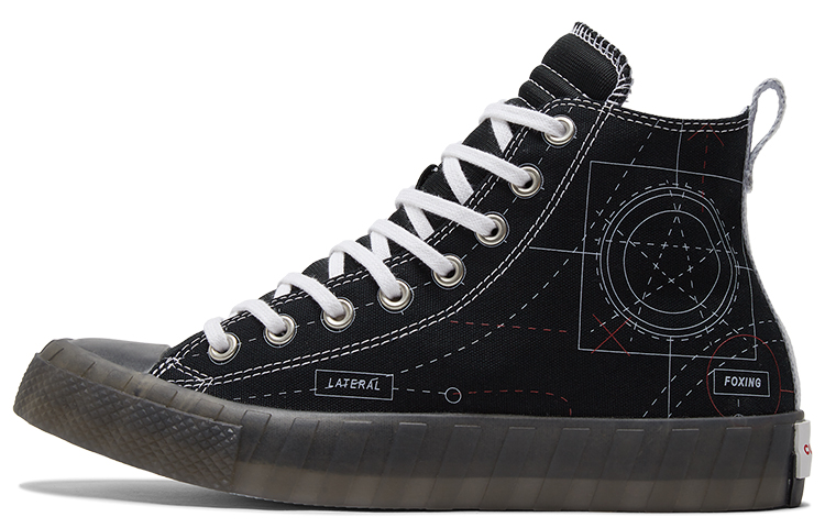 Buy Converse Untitled Canvas Shoes Black/White 173207C - Novelship