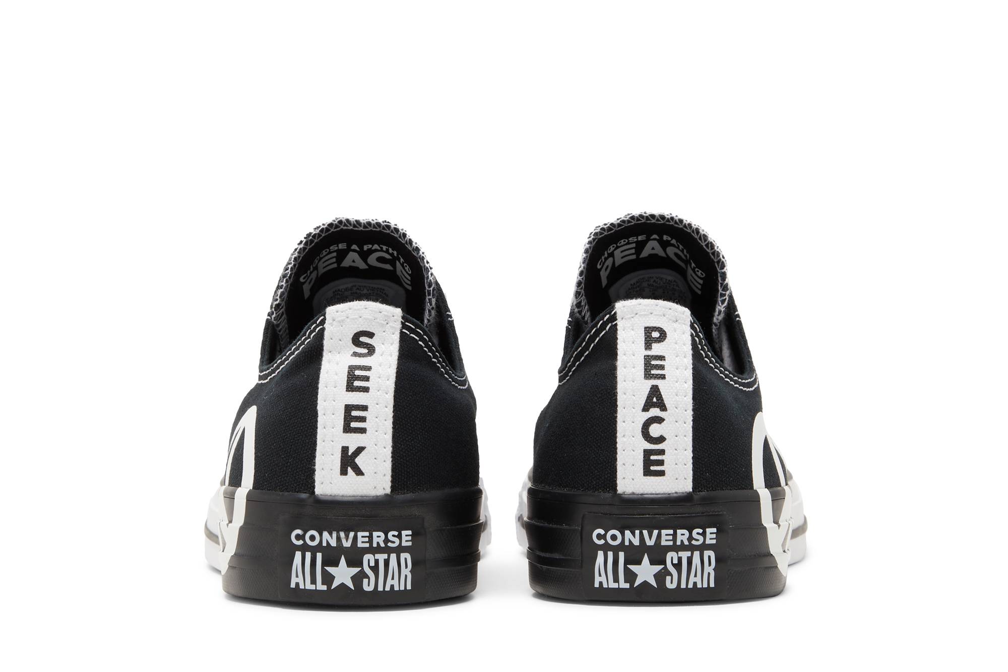 Converse Chuck Taylor All Star Low 'Seek Peace Logo' 165769F - 165769F ...