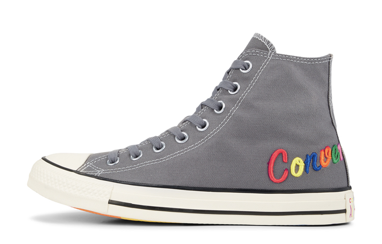 Buy Converse Chuck Taylor All Star Rainbow High Top 'Gray White ...