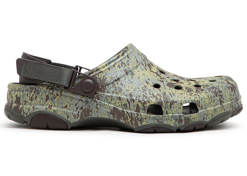 Crocs Classic All-Terrain Clog Moss Dusty Olive 209206-3N4 - 209206-3N4 ...