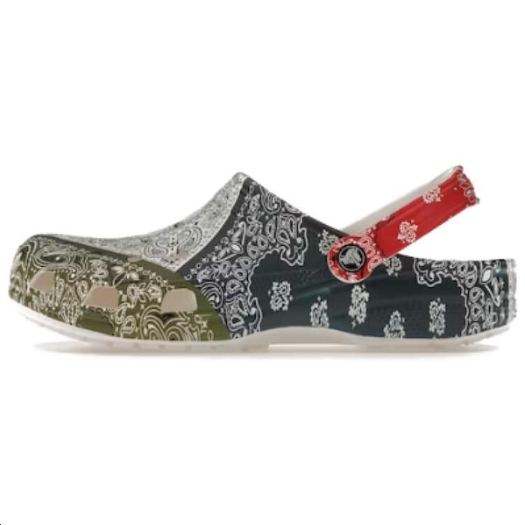 Crocs Classic Bandana Clogs 'Green Blue Red' 206871-90H - 206871-90H ...