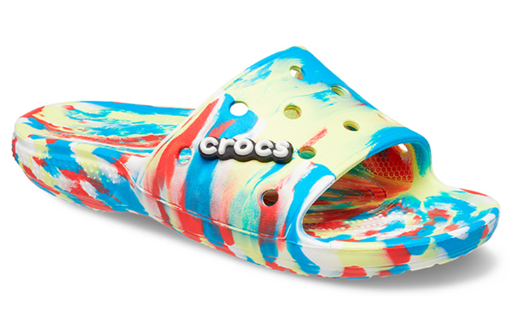 Buy Crocs Classic Clog 'Blue and Yellow Marble' 206879-75V - Novelship