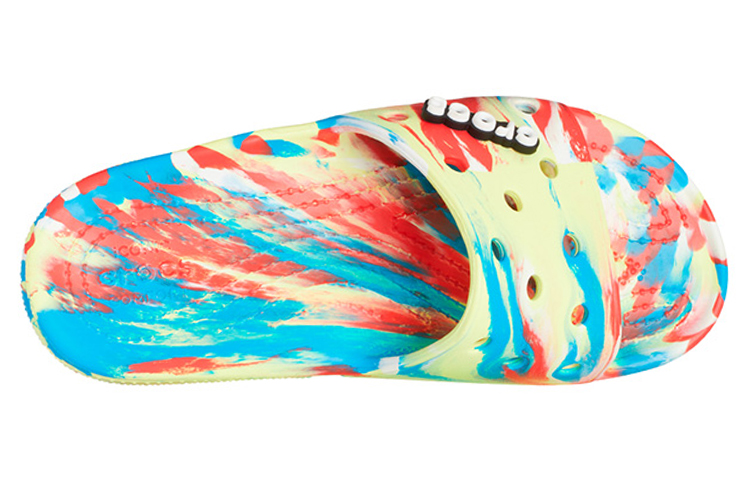 Buy Crocs Classic Clog 'Blue and Yellow Marble' 206879-75V - Novelship