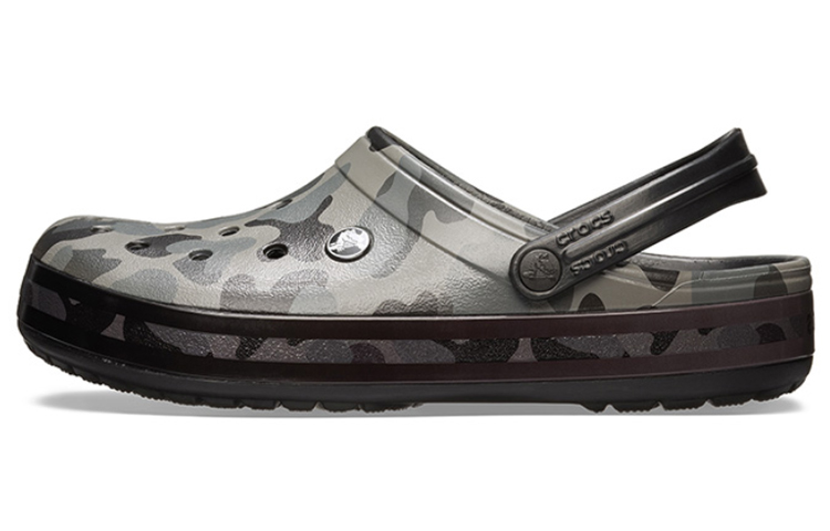 Crocs Classic Clog Beach Sandals Black Camouflage 205579-0DY - 205579 ...