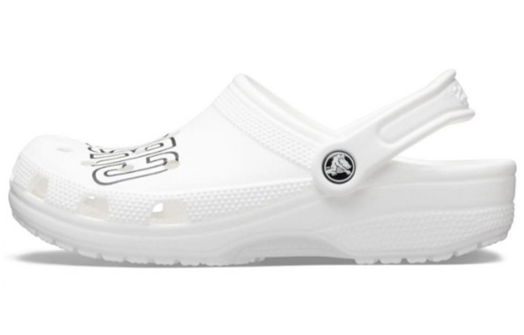 Buy Crocs Classic Clog Logo 'White' 206450-103 - Novelship