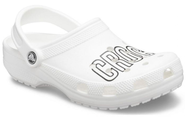 Buy Crocs Classic Clog Logo 'White' 206450-103 - Novelship