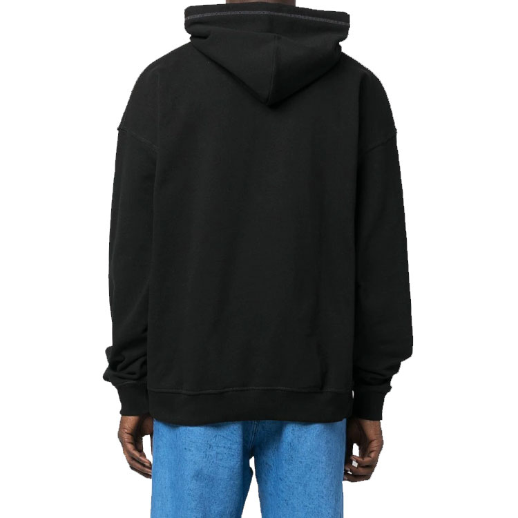 Comprar DIESEL FW22 Black Solid Logo Hoodie Long Sleeve Sweatshirt ...