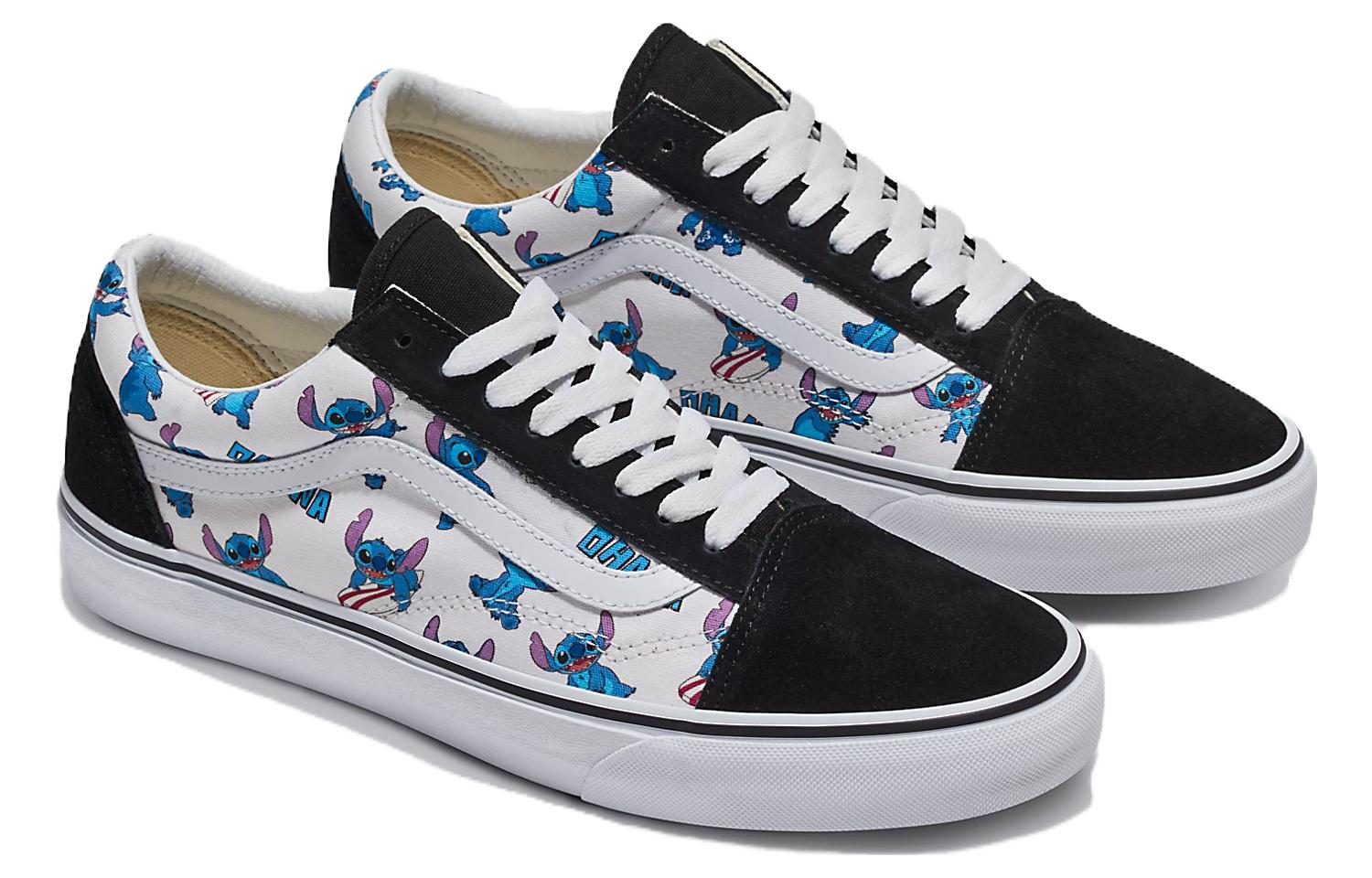 Buy Disney x Vans Old Skool 'Lilo & Stitch' VN0A3VC1518 - Novelship