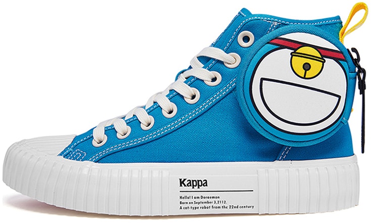 Kappa Doraemon x High-Top Sneaker 'Blue' KPCTFVS79-847 - KPCTFVS79-847 ...