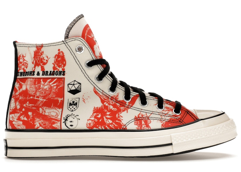 Buy Dungeons & Dragons x Converse Chuck Taylor All Star High 'Egret Red ...