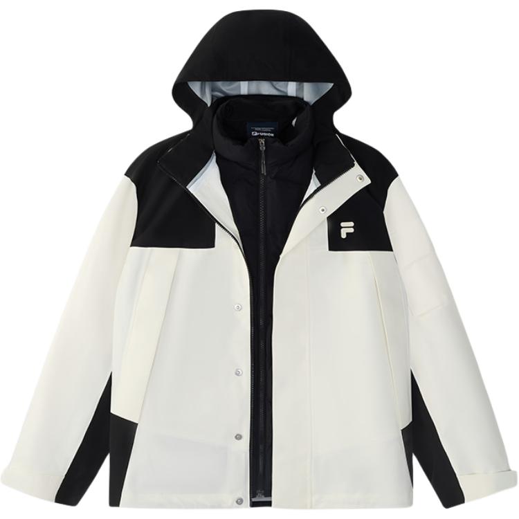 Beli FILA Fusion Outdoor Water-Repellent Thermal Down Jacket White ...