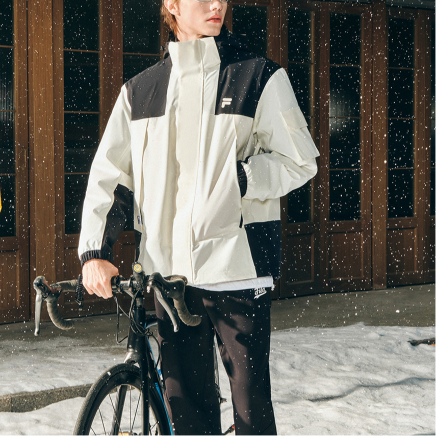 Beli FILA Fusion Outdoor Water-Repellent Thermal Down Jacket White ...