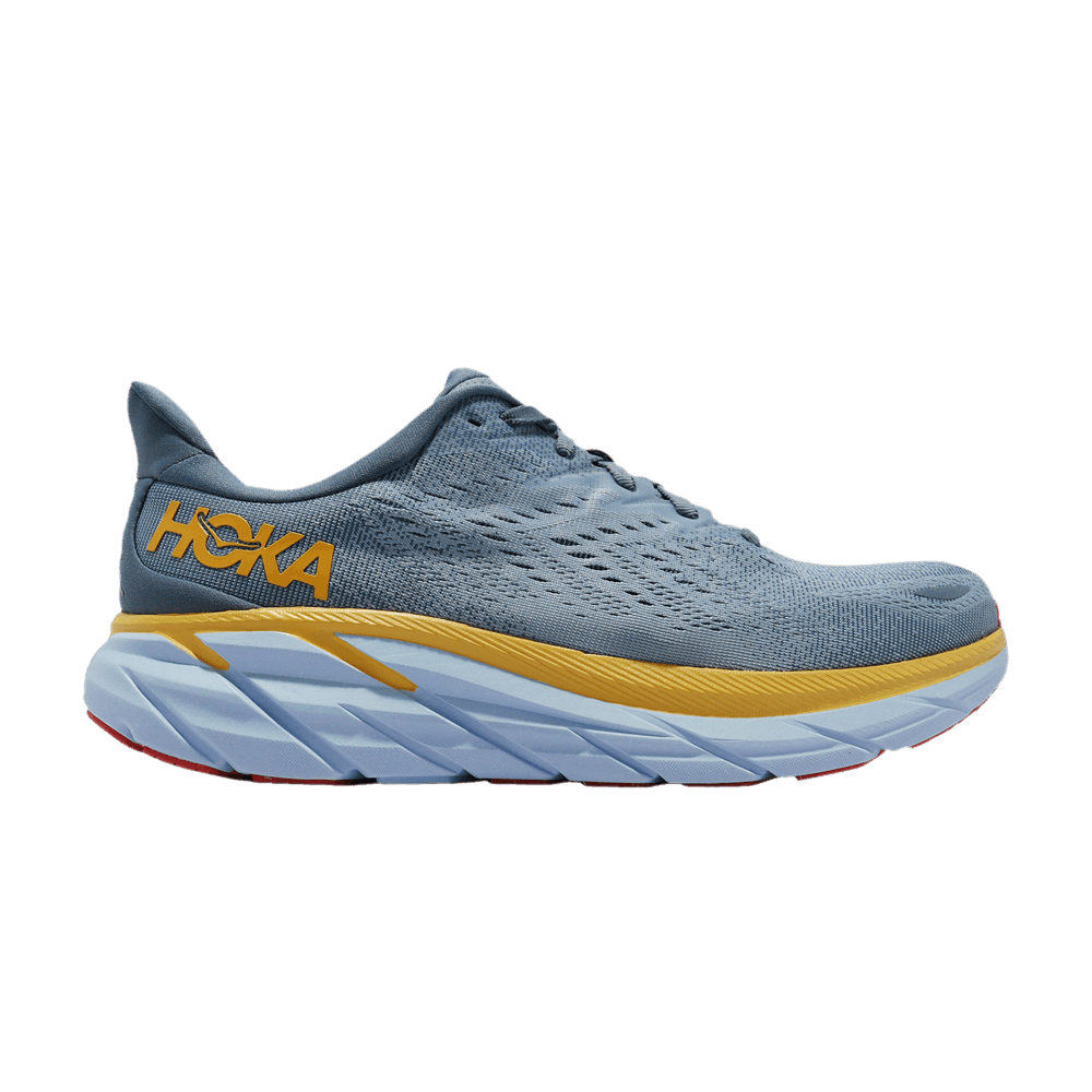 HOKA Clifton 8 2E Wide 'Goblin Blue Mountain Spring' 1121374-GBMS ...