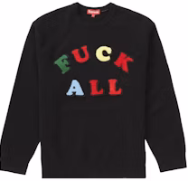Buy Supreme Mélange Rib Knit Sweater Black - Novelship Buy Supreme Mélange Rib Knit Sweater Black - Novelship