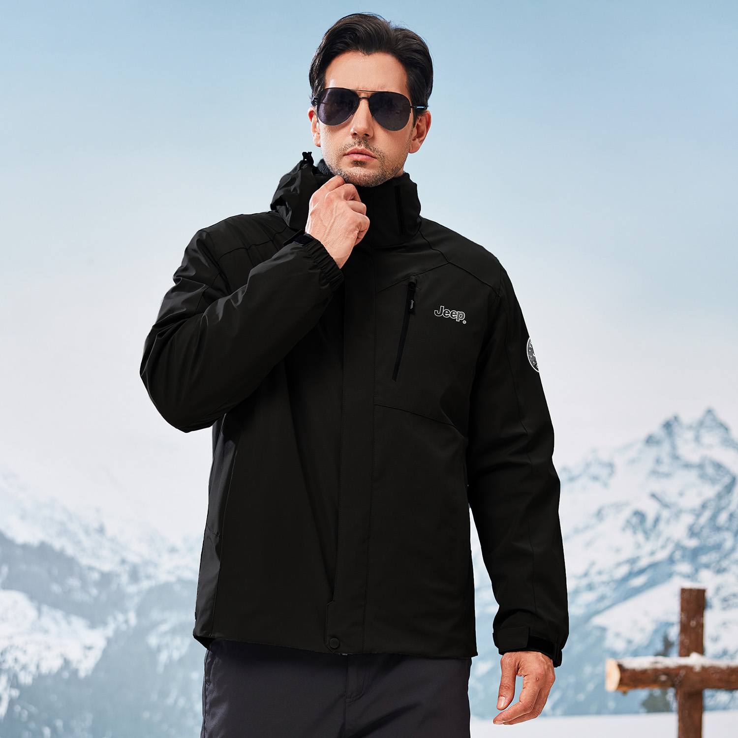 Beli Jeep Alpha SV Outdoor Waterproof Down Jacket for Hiking, Camping ...