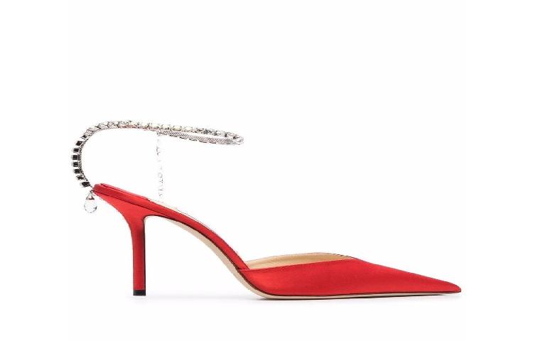 Buy Jimmy Choo High Heels 16 'Red' SAEDA-100-BGH-RED - Novelship