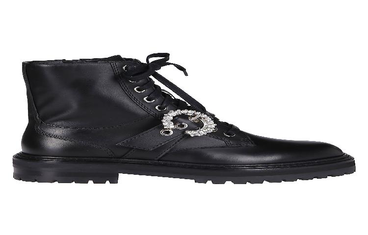 Jimmy Choo Pre Cora Flats 'Black Crystal' CORA-FLATZXXBLACK/CRYSTAL ...