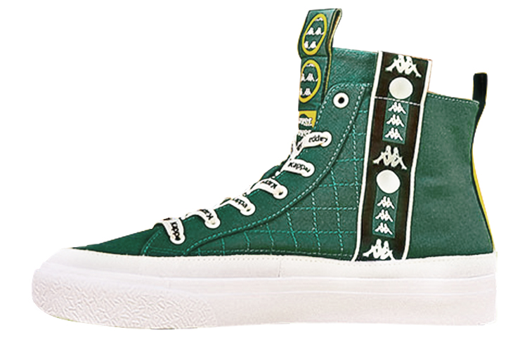 Kappa Artist Collab High‑Top Sneaker 'Green Logo Tape' K0AW5CC49D‑381 ...