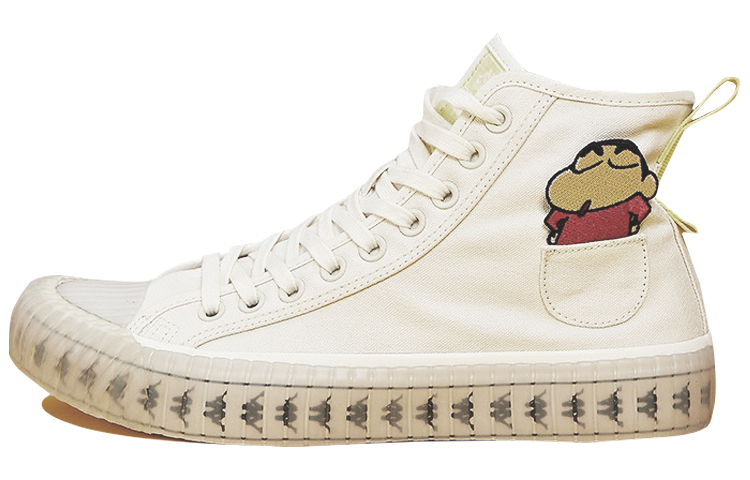 Buy Kappa High-Top Vulcanized 'Embroidered White Canvas' KPCTFVS80-024 ...
