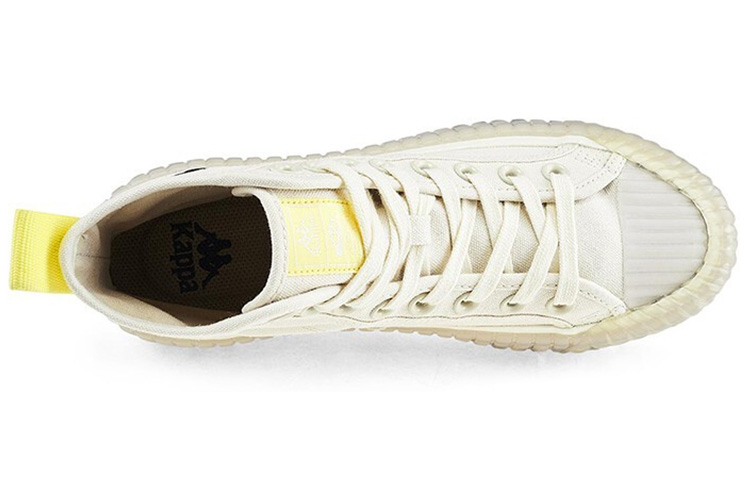 Buy Kappa High-Top Vulcanized 'Embroidered White Canvas' KPCTFVS80-024 ...