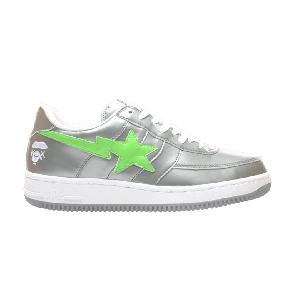 Kaws x BAPE Bapesta FS-029 Low 'Silver' 548 - 548 - Novelship
