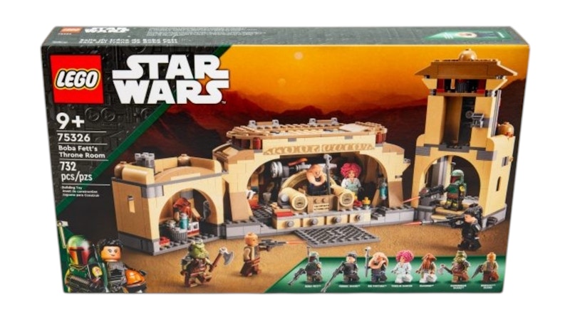 LEGO Star Wars Boba Fett's Throne Room Set 75326 - Great Gifts Club